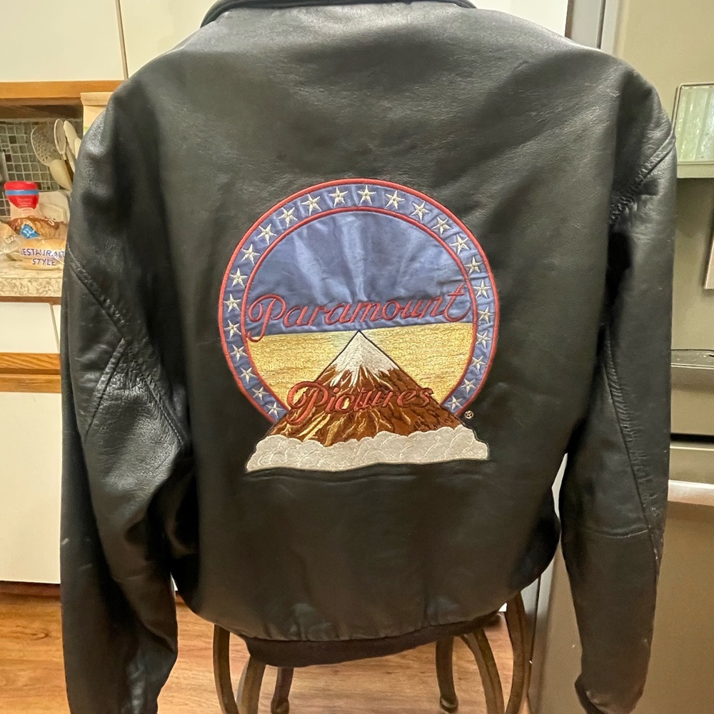 Paramount Pictures Black Leather Jacket - Gem